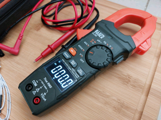 Klein Tools Multimeter ACDC clamp meter CL390 multimetre - Klein ...