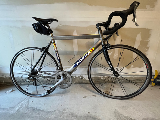 Aquila Titanium Road Bike - Bike in excellent condition with very few ...