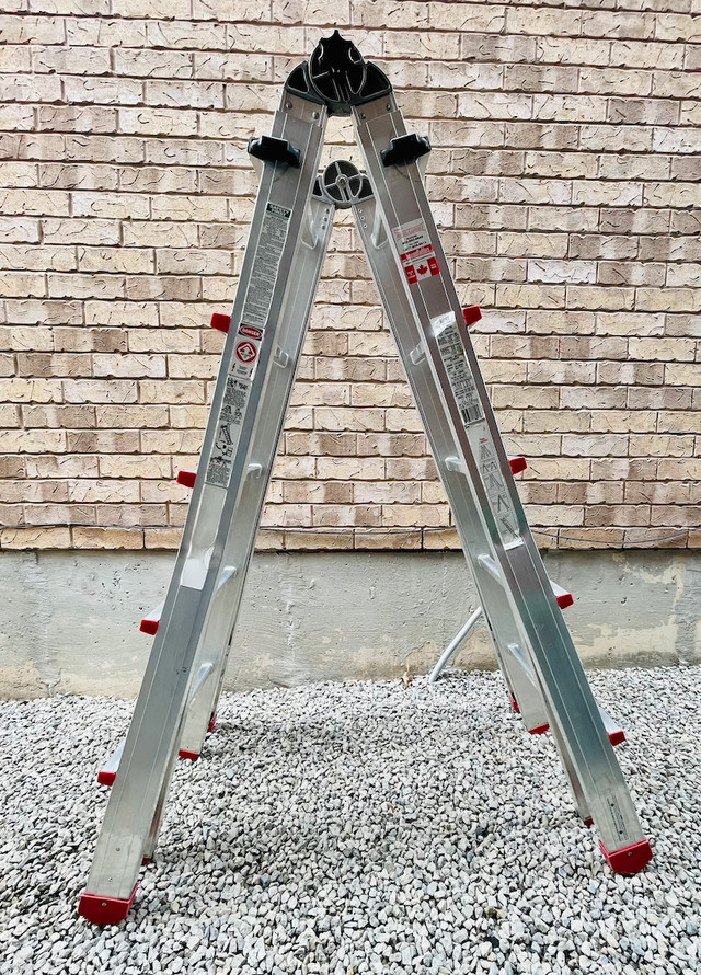 Jaws Telescopic Articulating Ladder 22 Pro Grade Canadian Made - Jaws ...