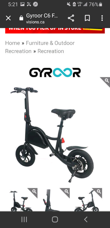 Gyroor c6 foldable ebike - Gyroor c6 foldable ebike brand new | eBike ...