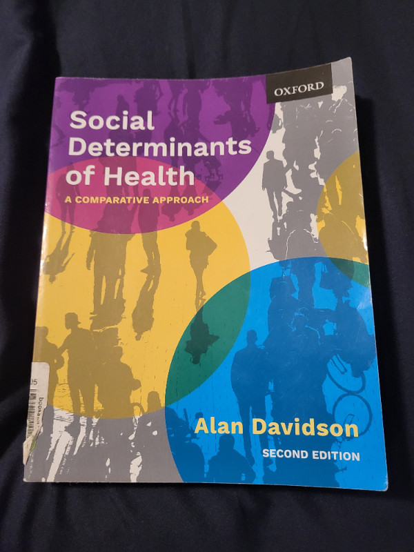 Social Determinants of Health Textbook second edition - Barely used ...
