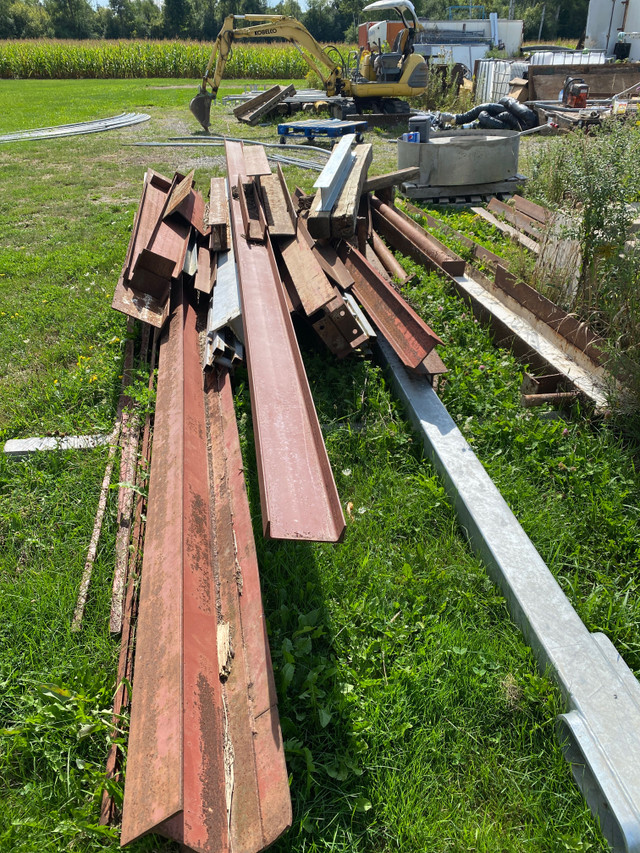 Random steel I beams and C channel and lintels - Contact me with the ...
