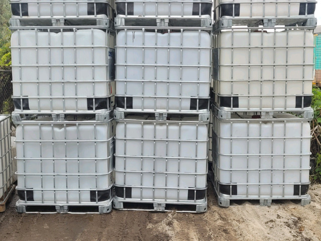 Ready to use ibc totes 1000L firewood cages - Lots of 1000L ibc totes ...