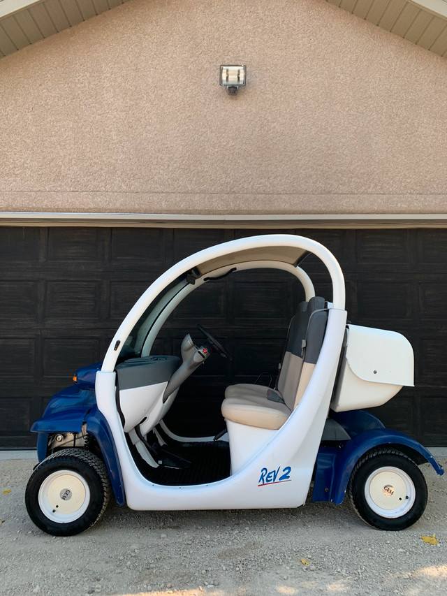GEM car REV 2 electric car golf cart - 1989 GEM car made by Polaris ...
