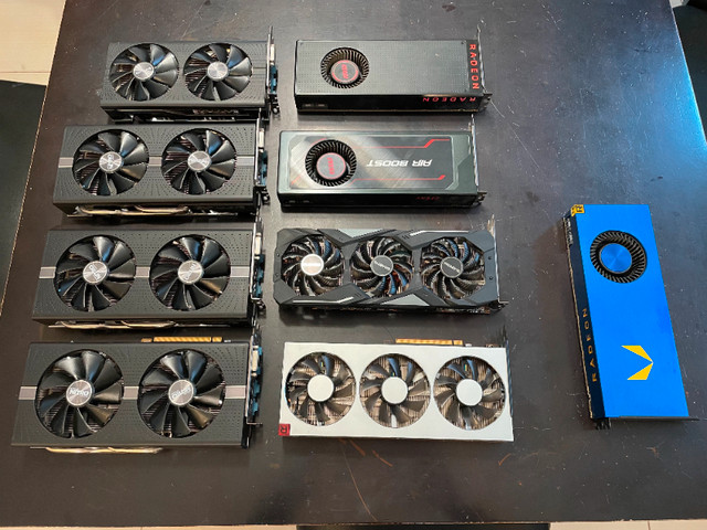 Computer Parts GPUs motherboards PSUs CPUs etc - I have a bunch of used ...