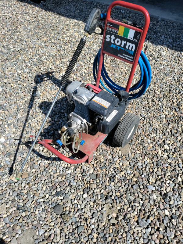 Storm Jet gas power pressure washer - Storm Jet pressure washer Honda ...