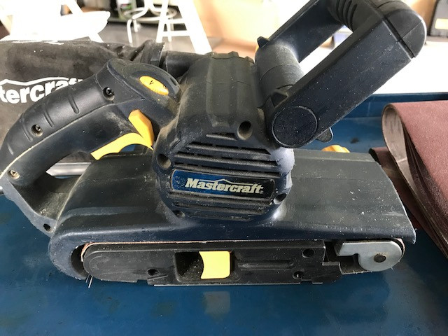 Sableuse a ruban Mastercraft - Sableuse a ruban Mastercraft avec sac ...