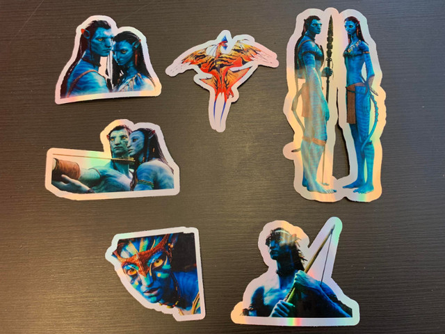AVATAR the Movie Stickers 6 set Bundle by James Cameron - Avatar by ...
