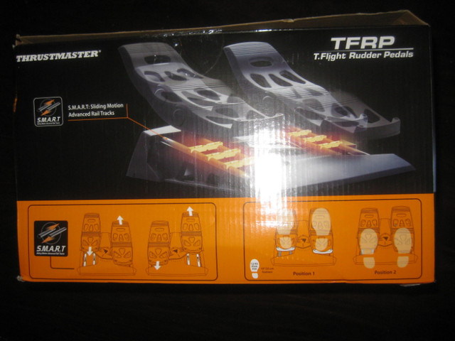 Thrustmaster TFRP Flight Rudder Pedals for Flight HOTAS 4 One ...