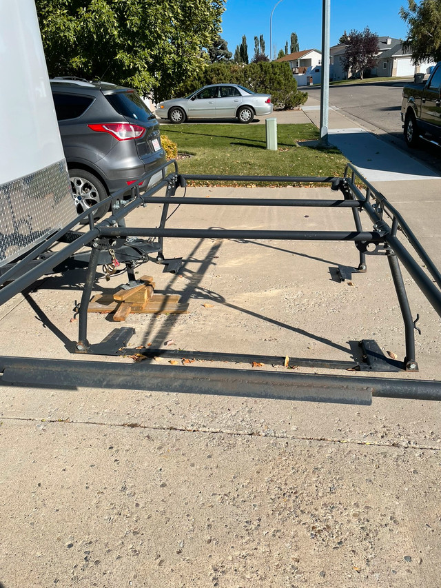 Trail FX Heavy Duty Contractor Ladder Rack - Rated 1500 lbs removable ...