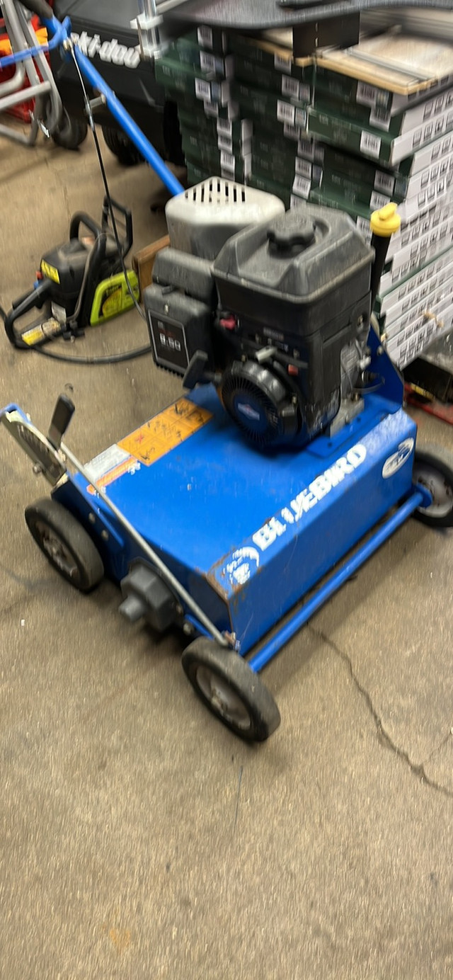 Bluebird power rake lawn de thatcher - Used in excellent operating ...