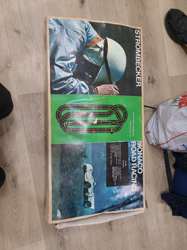 1960s rare strombecker monaco racing slot car track set | Toys & Games ...