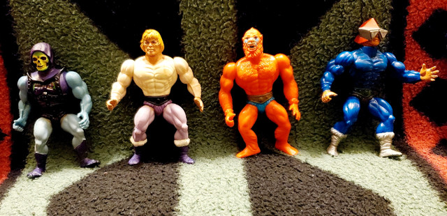 Vintage HE MAN Action Figures plus Mix of Newer Figures - Set of ...