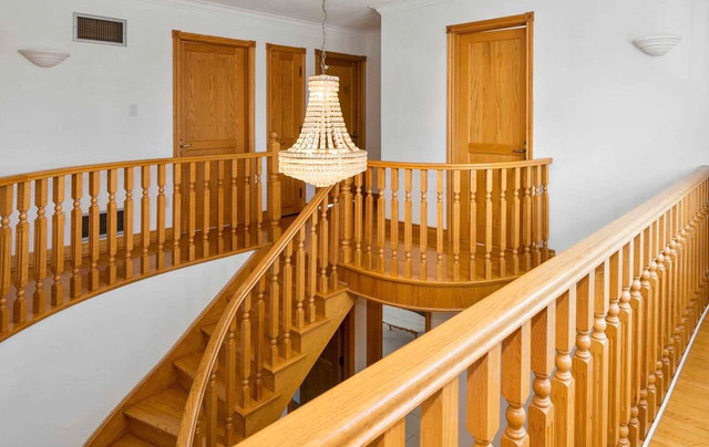 Solid Wood Staircase Balusters Newels Spindles Italian Owned - Original ...
