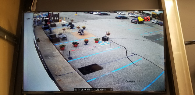 CCTV Camera Installation Hidden Cables Line crossing Detection - IF YOU ...