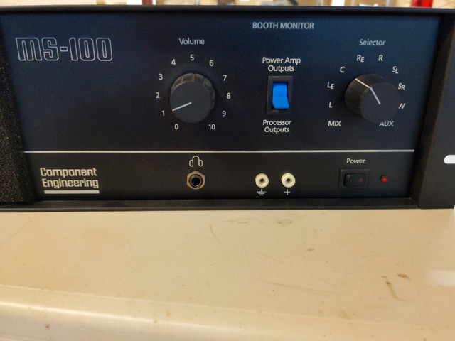 Booth monitor model ms 100 - Booth monitor from old theatre Could be a ...