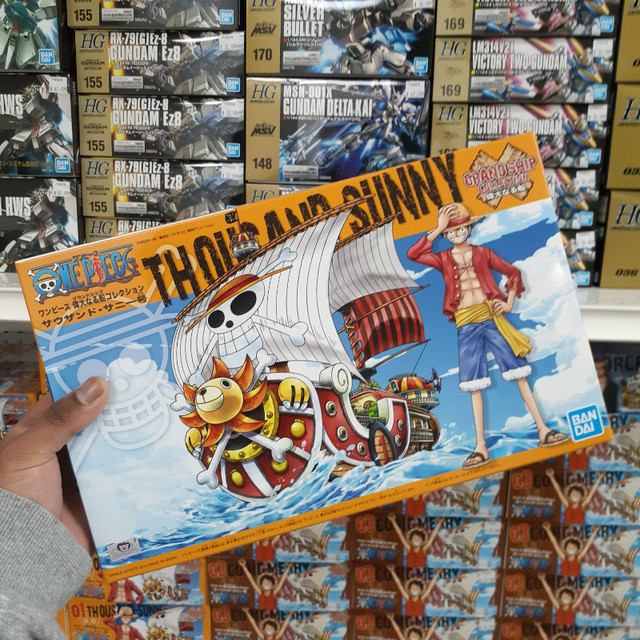 One Piece Grand Ship Collection 001 Thousand Sunny Model Kit - Now ...