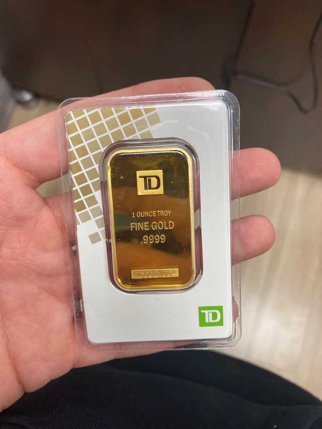 1oz GOLD TD BARS FOR SALE - 1oz Gold td bars for saleThe absolute best ...