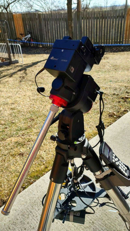 iOptron GEM28 GoTo EQ Mount with LiteRoc Tripod - For sale not using ...