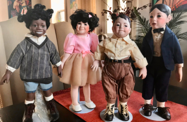 Little Rascals porcelain dolls - Hand crafted by the Hamilton ...