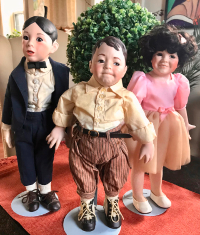 Little Rascals porcelain dolls, London - Hand crafted by the Hamilton ...