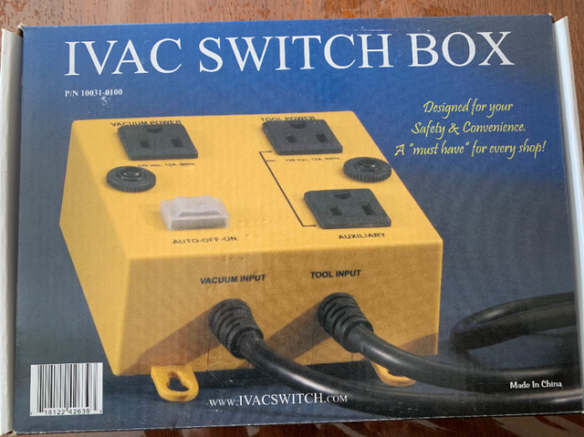IVAC SWITCH BOX - IVAC SWITCH BOX TRES PEU UTILISER | Power Tools Tools ...