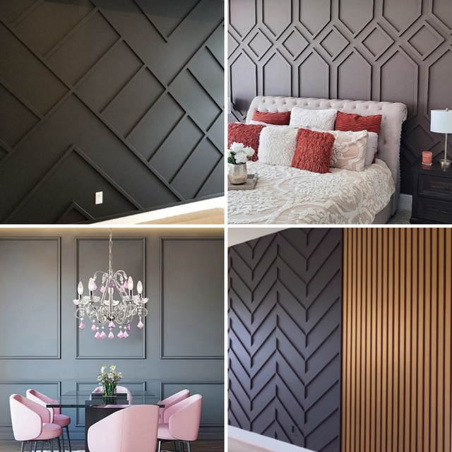 Wall Decor Accent Wall Paneling - Walls are like blank canvases just ...
