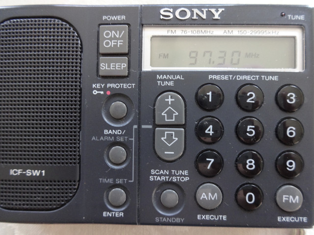 Sony ICF SW1 Vintage RareFM Stereo LW MWSW Radio for sale - Sony ICF ...