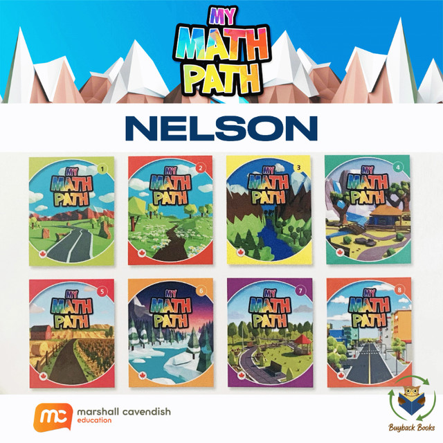 Just Released NELSON My Math Path Grades 1 to 8 Math Textbooks, Oshawa ...