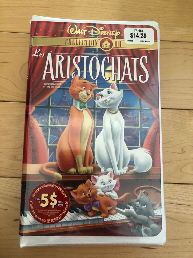 French Disney VHS original packaging - Gold Collection French Disney ...