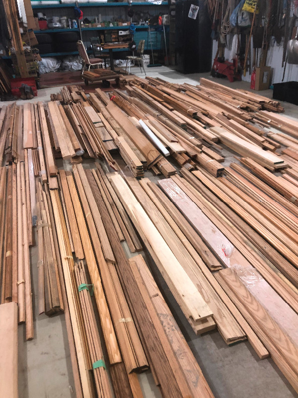 Miscellaneous Solid Oak Wood Base Board Trim and Boards - Miscellaneous ...