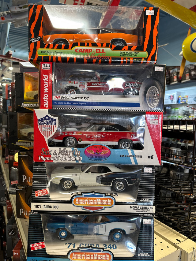 Hundreds of Mopar dodge 118 scale model cars - We have hundreds of ...