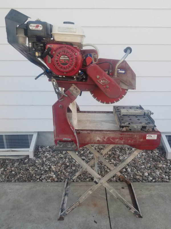 MK 2005H Gas Brick Block Saws - Used well maintained in excellent ...