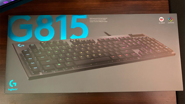 Logitech G815 Mechanical Keyboard Red Linear Switches - Selling my G815 ...