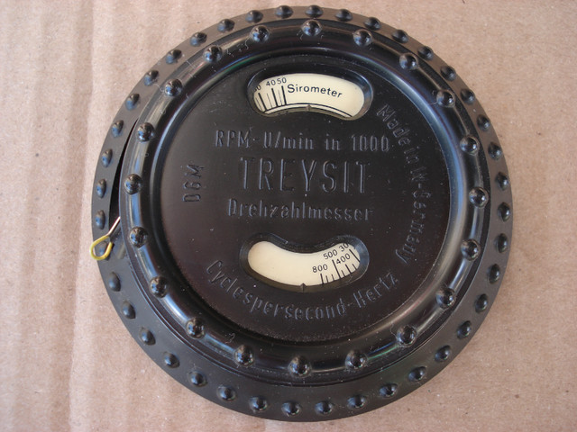 TONDEUSE ET TRACTEUR GAZON - TACHYMETRE SIROMETER TREYSIT RPM POUR ...