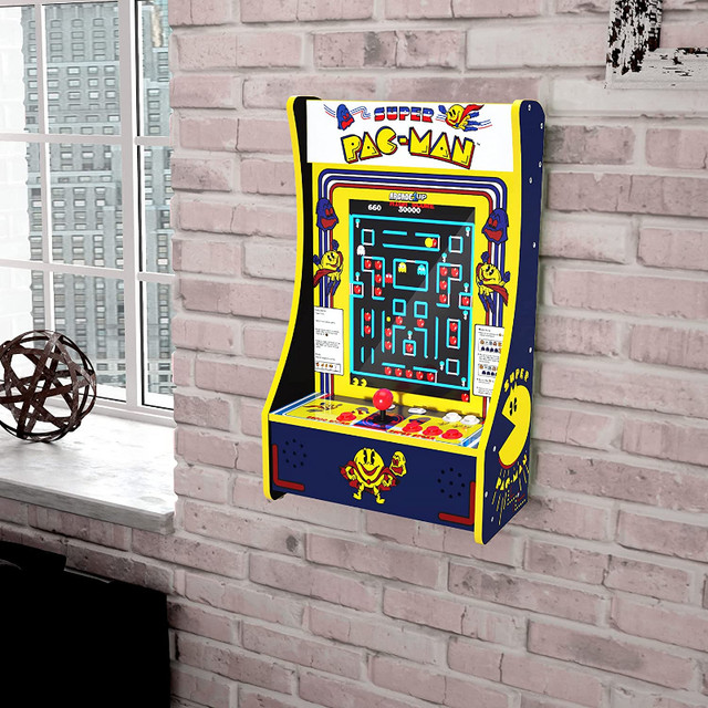 Arcade 1UP Super Pacman Partycade 8 in 1 Arcade Machine - Brand new ...
