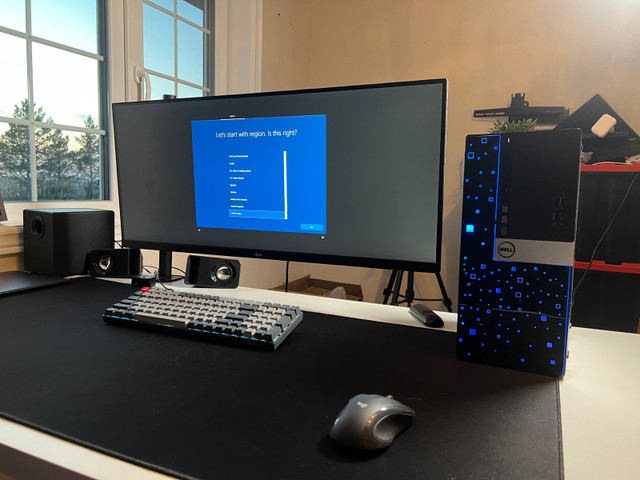 FULL SETUP Dell OptiPlex with LG 34 Ultra wide monitor - I used this as ...