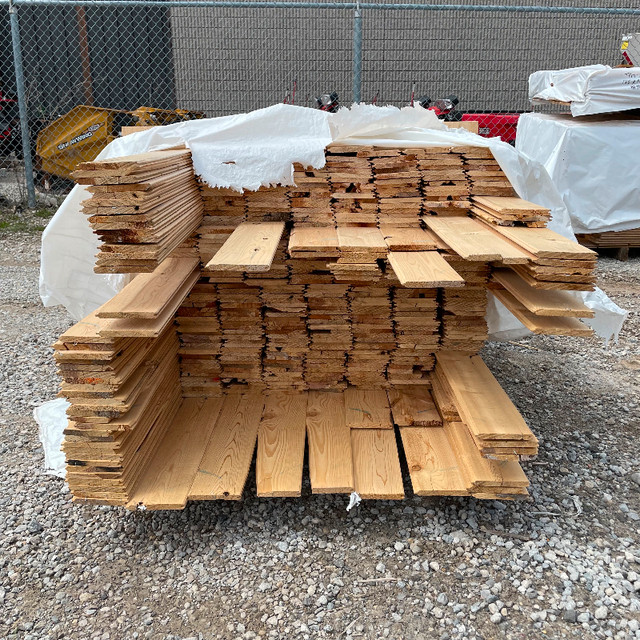1x6 White Cedar V Joint Tongue Groove LUMBER SELL OFF, Oakville ...