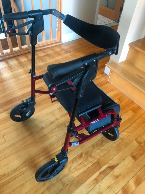 Marchette NEUVE Nexus 3 New Walker rollator deambulateur - Utilisee ...