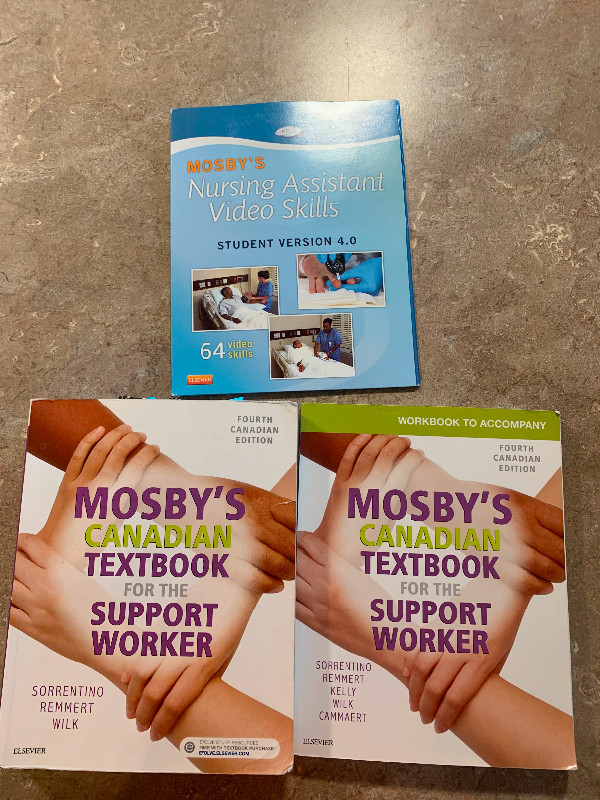 Mosey Canadian textbook for the support worker fourth edition - Great ...