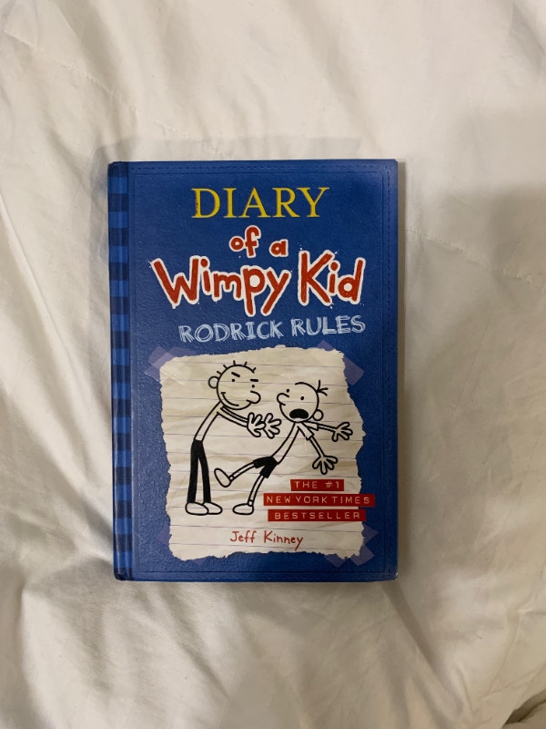 Diary of a Wimpy Kid Rodrick Rules Jeff Kinney Hardcover Book - Diary ...