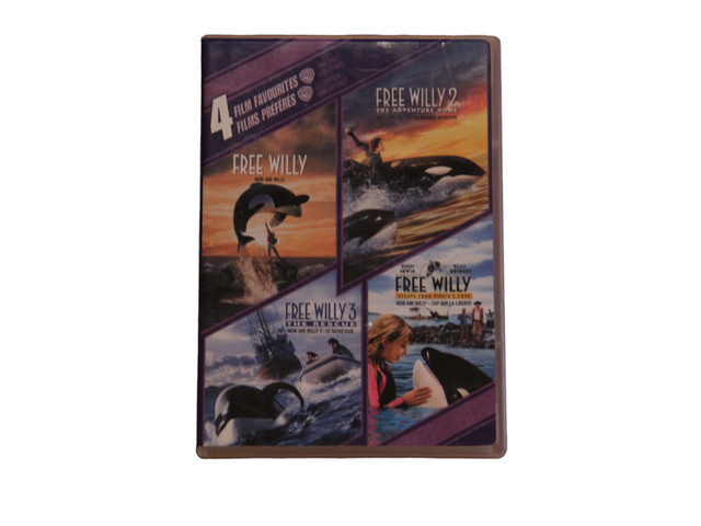 Free Willy 4 Film DVD Movie Collection For Sale MISSING 1st - Free ...