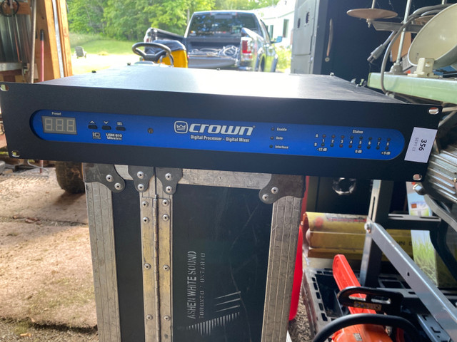 Crown digital processor digital mixer iq usm 810 ultra series - About ...