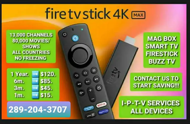 FIRESTICK SETUP AND PLANS FOR ALL DEVICES, Markham / York Region ...
